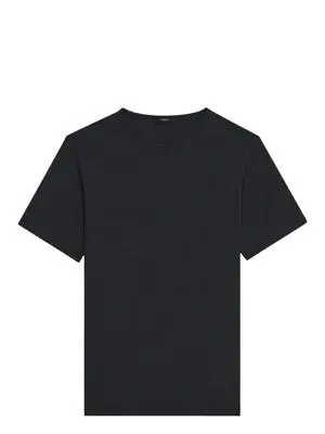 Theory Precise Short-sleeved Crewneck T-shirt - Black
