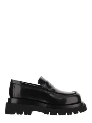 Bottega Veneta Chunky Slip-on Loafers - Black