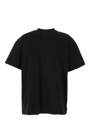JIL SANDER Double Layer Crewneck T-shirt - Black