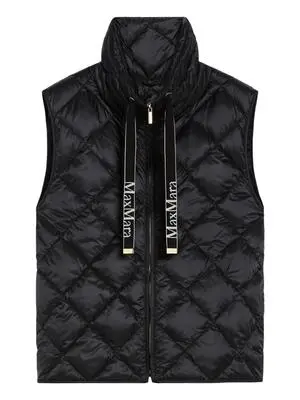 Max Mara The Cube Tregic Zip-up Gilet - Black