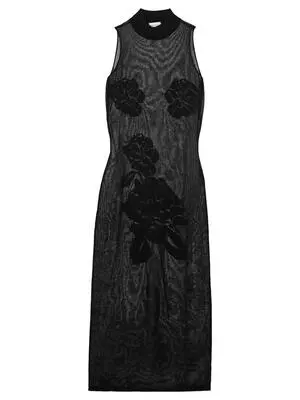 MAGDA BUTRYM Magda Butrym Jacquard Knitted Mesh Dress