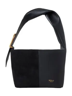 Mulberry Small Retwist Hobo Leather Bag - Black