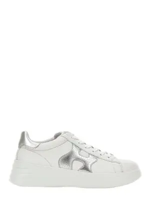 Hogan Rebel Low Top Lace-up Sneakers - White
