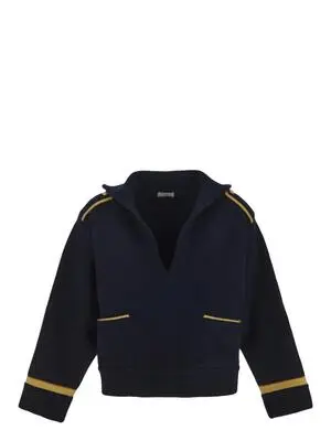 CELINE Celine Wool Military Vareuse With Braided Trim