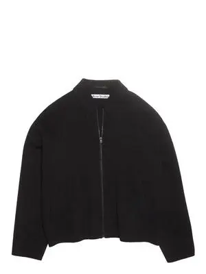 Acne Studios Zip-up Collared Jacket - Black