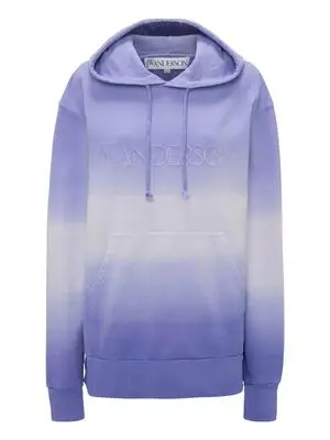 J.W.ANDERSON Embroidered Logo Hoodie - Blue