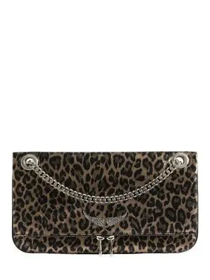 ZADIG&VOLTAIRE Zadig & Voltaire Leopard-Printed Leather Shoulder Bag