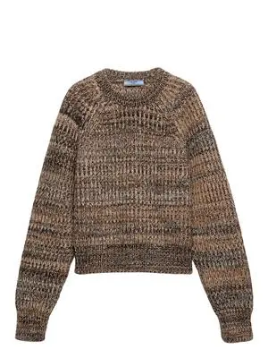 PRADA Prada Wool And Cashmere Crew-Neck Sweater