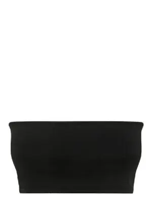 Balmain Bandeau Cropped Top - Black