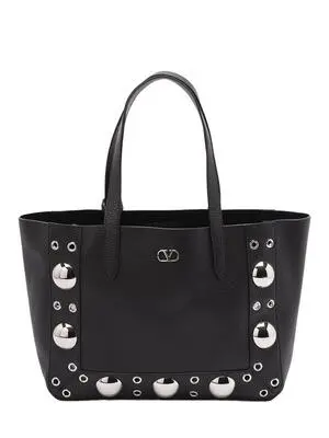 Valentino Garavani Vlogo Signature Shoulder Bag - Black