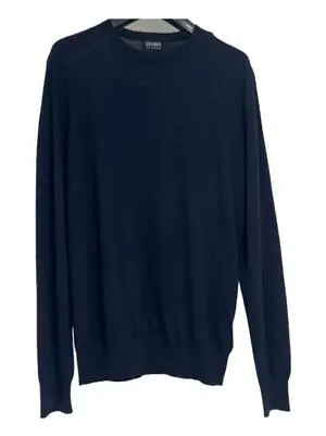 Zegna Long-sleeved Knitwear - Black