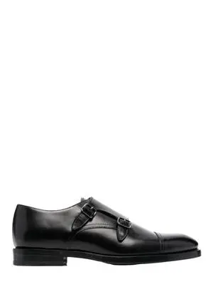 Brunello Cucinelli Monk Strap Shoes - Black