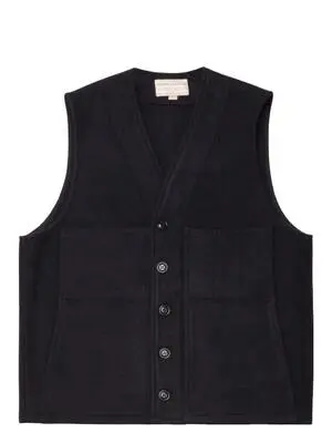 Filson V-neck Vest - Black