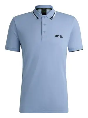 HUGO BOSS Boss Hugo Boss Logo Embroidered Short-Sleeved Polo Shirt