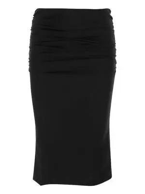 Versace Gathered Midi Skirt - No