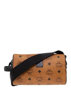 MCM MCM Ottomar Logo-Print Clutch Bag