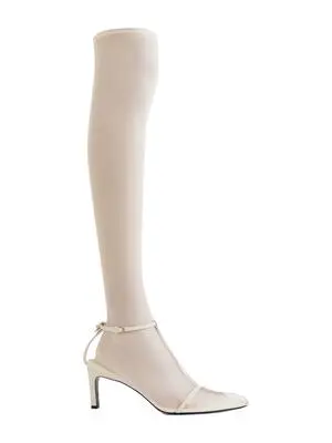 JIL SANDER Pointed Knee-length Boots - Nude