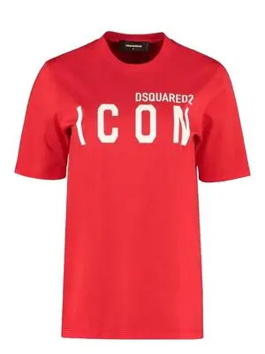 Dsquared2 Dsquared2 Icon Print T-Shirt Red