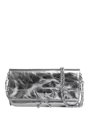 Zadig&Voltaire Zadig & Voltaire Rock Vintage Clutch Bag Gray