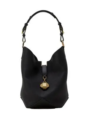 LANVIN Medium Leather Bucket Bag - Black