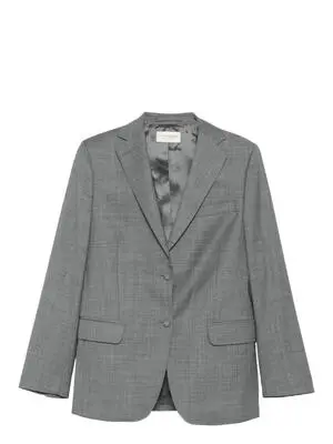 Officine Générale Single-breasted Blazer - Gray