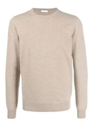 Malo Crewneck Knitted Jumper - Nude