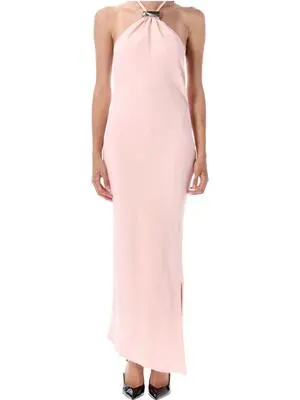 Attico Sleeveless Maxi Dress - Nude