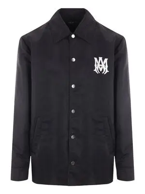 Amiri Ma Printed Buttoned Jacket - Green