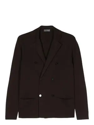 DRUMOHR Merino Cardigan - Brown