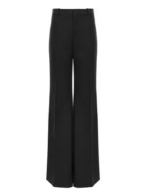 Chloé Chloe Flared Tailored Trousers Black