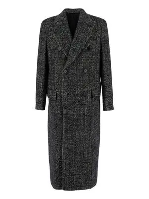 Dolce & Gabbana Dolce & Gabbana Double-Breasted Coat Grey