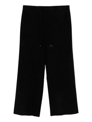 Max Mara Drawstring Trousers - Black