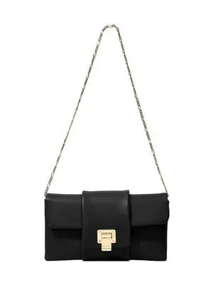 Proenza Schouler Fold-over Clutch Shoulder Bag - Black