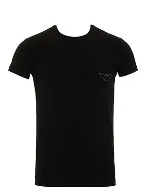 Emporio Armani Short Sleeve T-shirt - Black