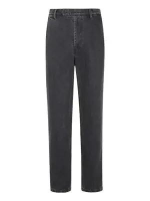RIER Button-fastening Jeans - Black
