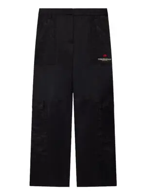 Casablanca Logo Panel Track Pants - Black