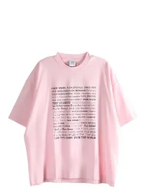 Vetements Graphic T-shirt No