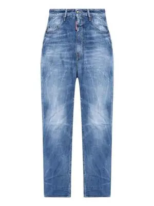 Dsquared2 Be Cool Be Nice Wash Loose Jeans - Blue