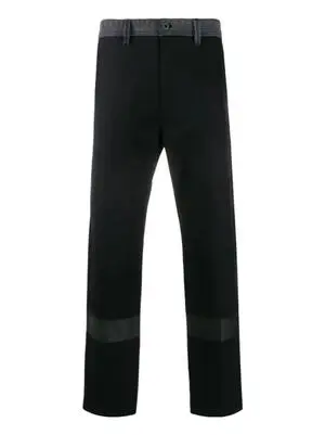 DIESEL® Relaxed Fit Tailored Pants - Black