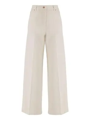 Aspesi High-waisted Trousers - Nude