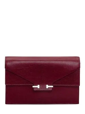 TOM FORD Foldover Top Mini Bag - Red