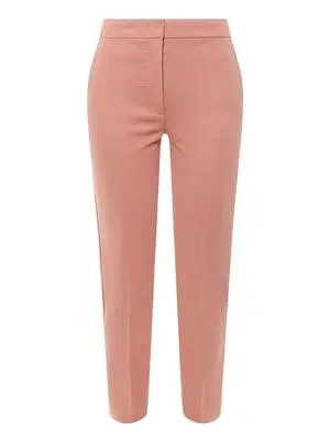 Max Mara Max Mara Pegno Slim-Cut Trousers Pink