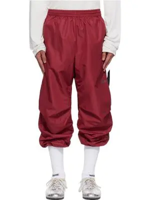 We11Done Socks Track Pants - Red