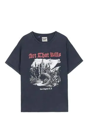 GALLERY DEPT. Castle-graphic T-shirt - Black