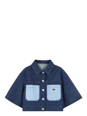 Kenzo Long Sleeve Casual Jacket - Blue