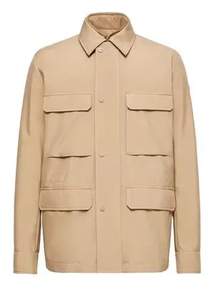 Moncler Exmoor 3-in-1 Down Field Jacket - Nude