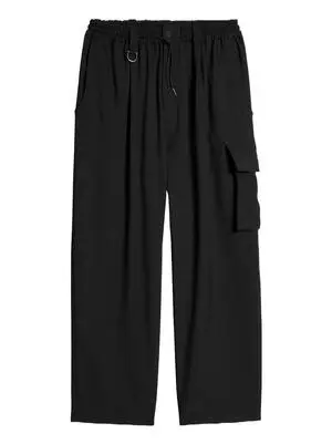 Y3 Sport Uniform Cargo Pants - Black