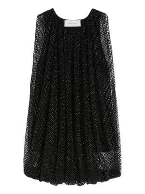 Sportmax Nodo Crystal-embellished Sleeveless Top - Black