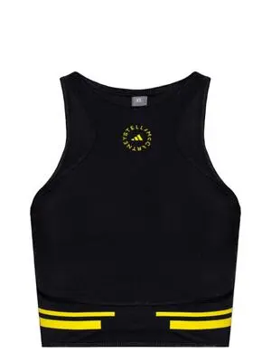 Adidas By Stella McCartney True Pace Crop Top - Black