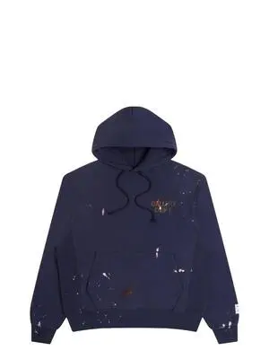 GALLERY DEPT. Logo Detail Painted Hoodie - Blue